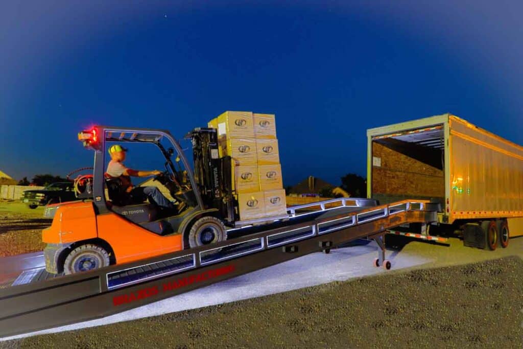 What is a Forklift Ramp? Dockboard, Railboard, Yard or Curb Ramp